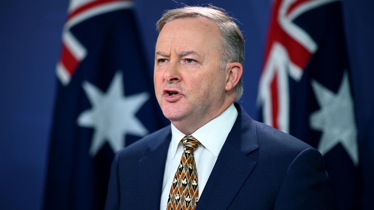 Anthony Albanese Labors Economic Policy Announcement Daily Telegraph