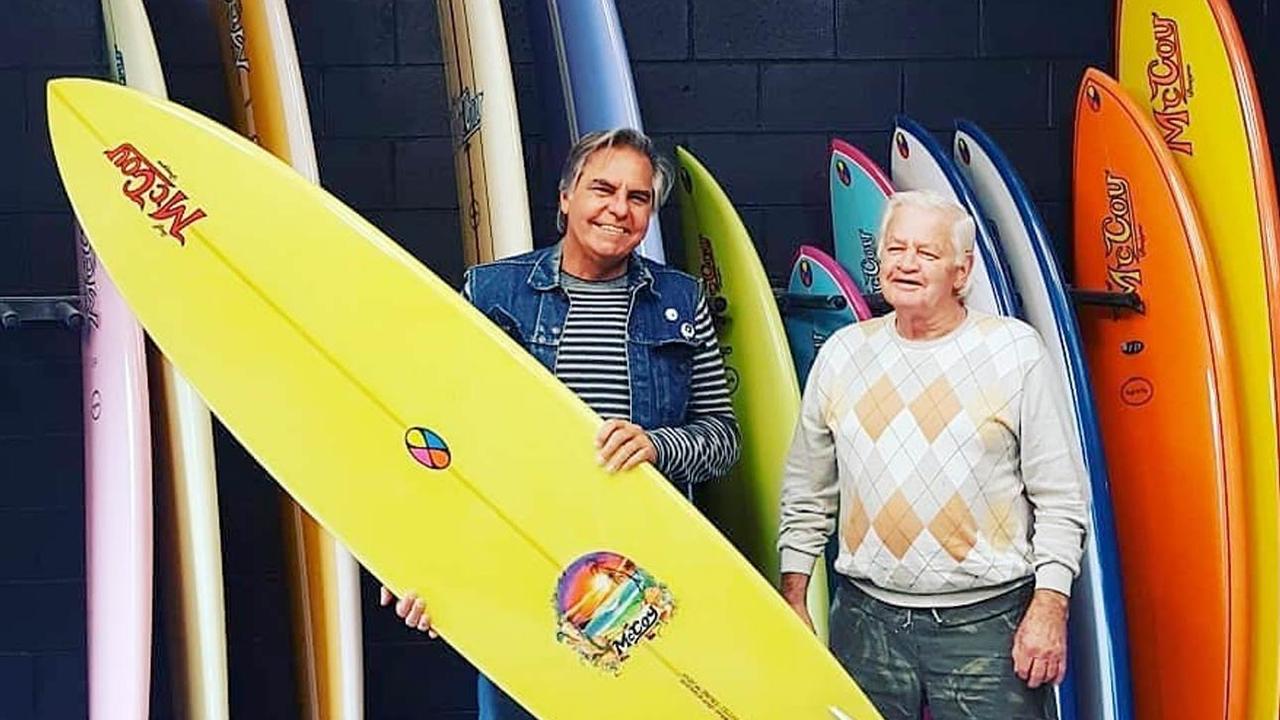 NSW North Coast pays tribute to surfboard shaper Geoff McCoy | Herald Sun