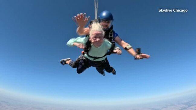104 Year Old Woman Dies One Week After Skydiving The Australian