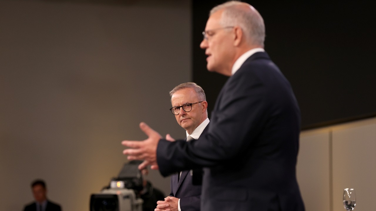 Scott Morrison And Anthony Albanese Clash Over Next Leaders Debate