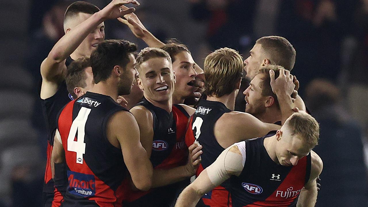 AFL 2021 Essendon v Adelaide: Bombers leave lacklustre Crows with ... AFL 2021 Essendon v Adelaide: Bombers leave lacklustre Crows with ...