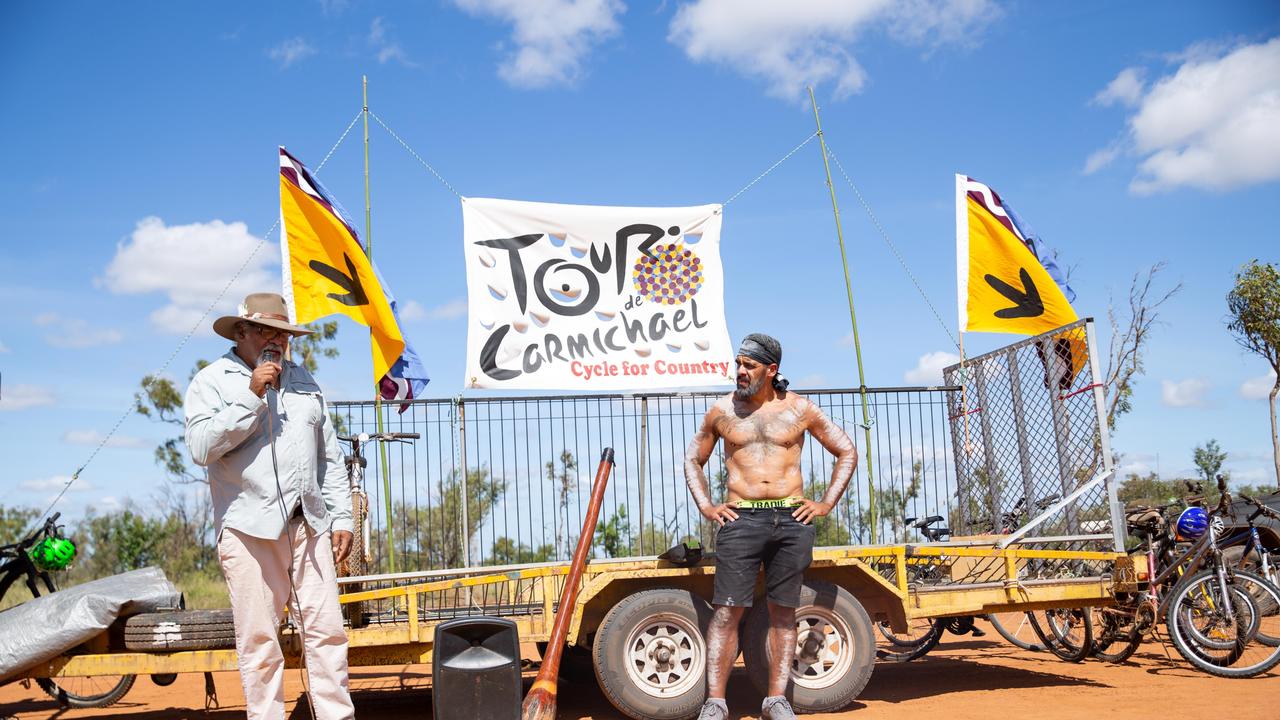 Tour de Carmichael reaches Bravus Carmichael mine in Central Queensland ... Tour de Carmichael reaches Bravus Carmichael mine in Central Queensland ...