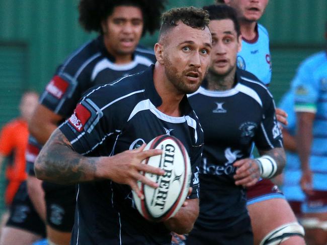 Quade Cooper shows his class as he returns to the field with Souths ... Quade Cooper shows his class as he returns to the field with Souths ...