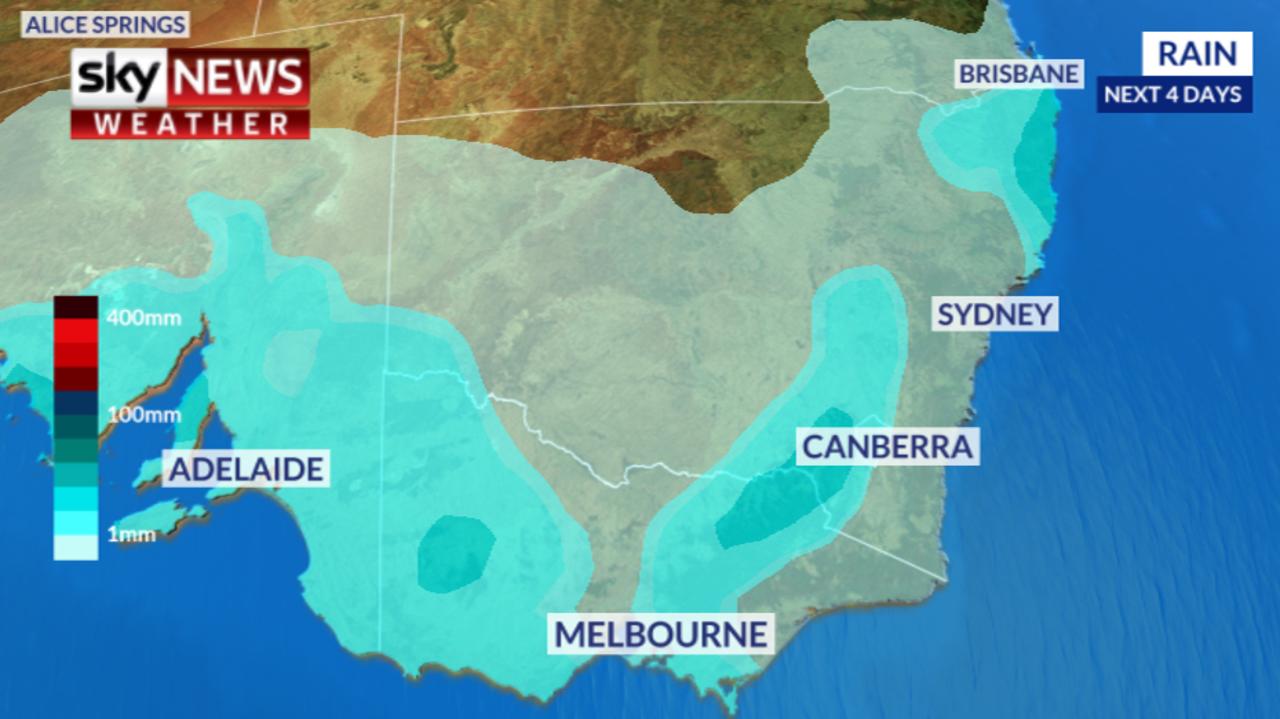 Melbourne Sydney Adelaide Weather Coldest Morning For 60 Years