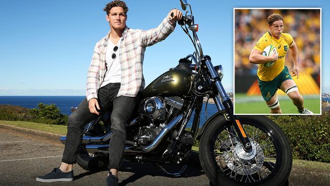 Wallabies Captain Michael Hooper Daily Telegraph