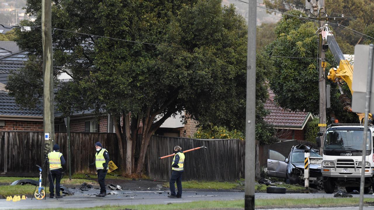 Burwood Highway Crash Police Hunt For Driver After Teenager Bill