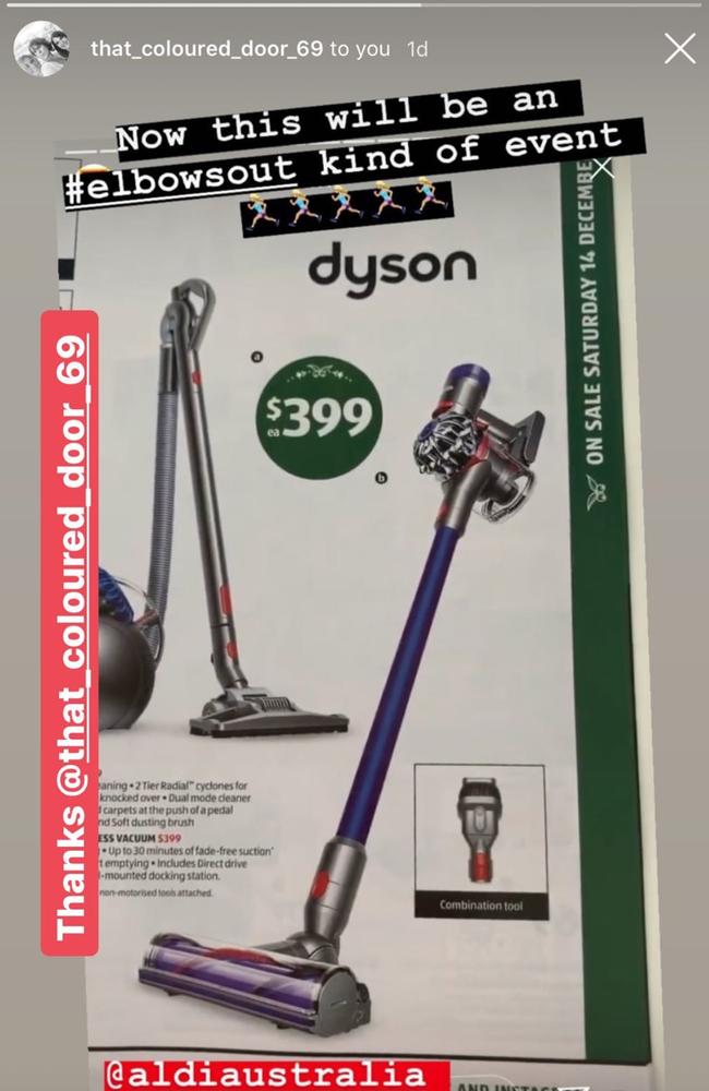 Aldi Special Buys catalogue Dyson V7 vacuum on sale for 399 news Australia s leading news site
