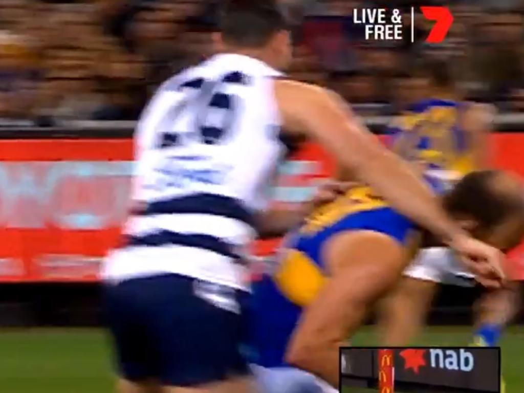 Afl 2019 Tom Hawkins Suspension For Geelong Vs West Coast Hit Will