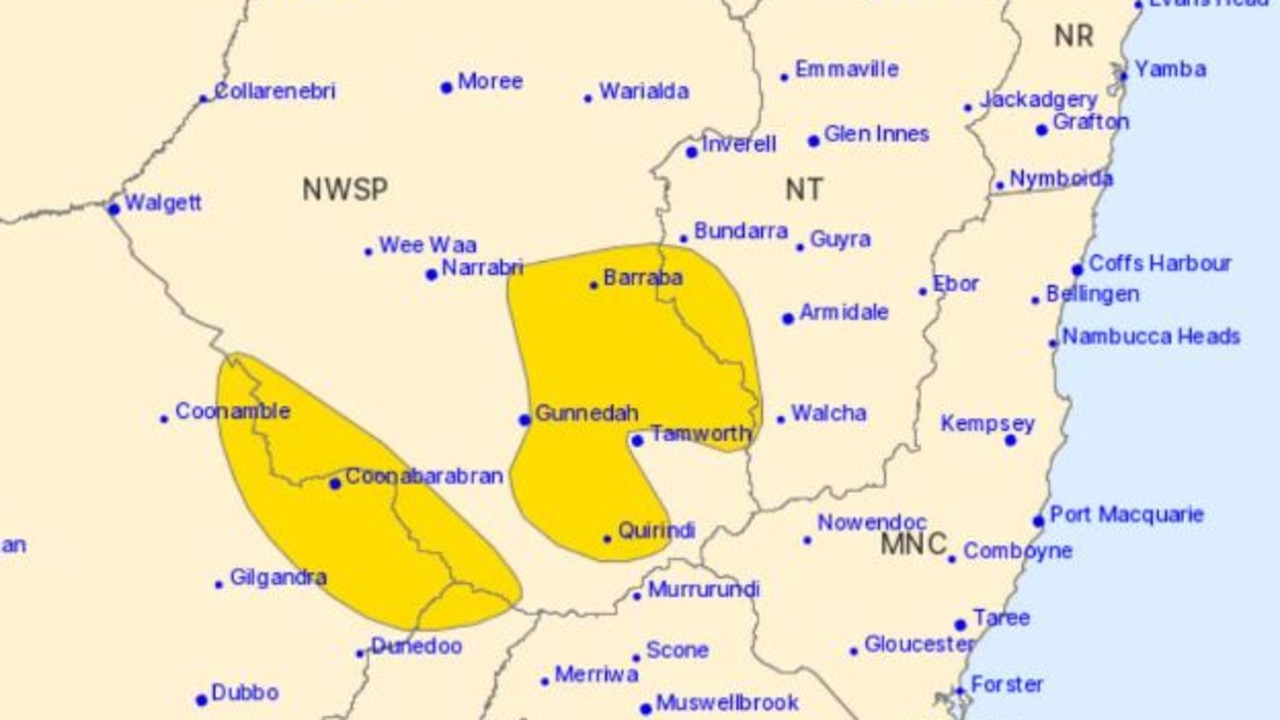 Flash Flooding For Nsw As Severe Thunderstorms Are Set To Hit Northern