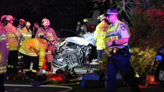 Greenacre Car Crash Woman Critical After Being Ejected From Car