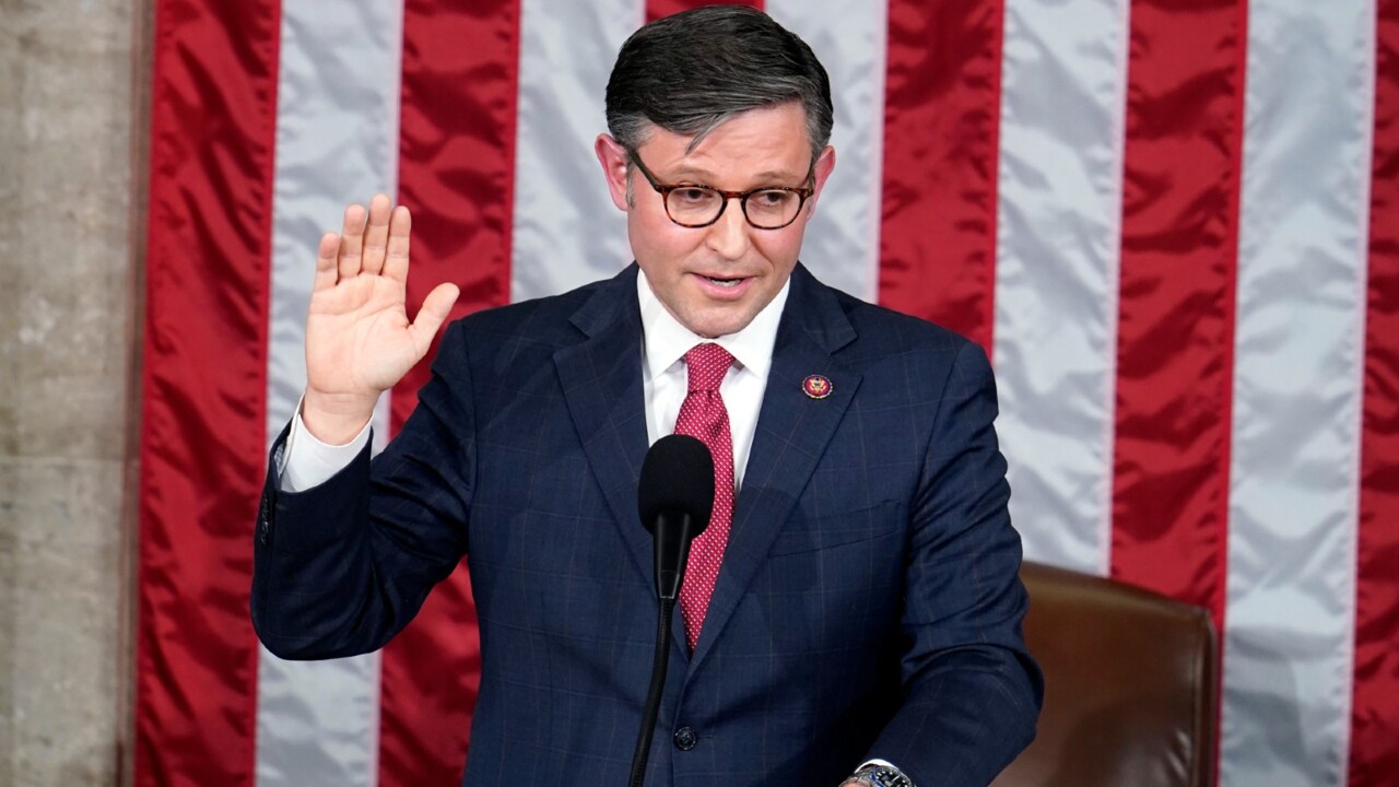 Mike Johnson Elected As Us House Speaker Sky News Australia