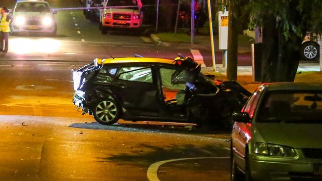 Greenacre Car Crash Woman Critical After Being Ejected From Car