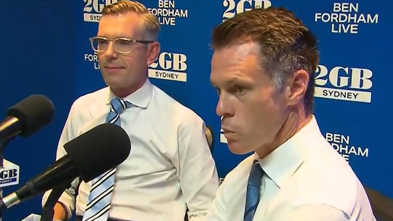 Nsw Premier Dominic Perrottet Chris Minns Face Off Before State