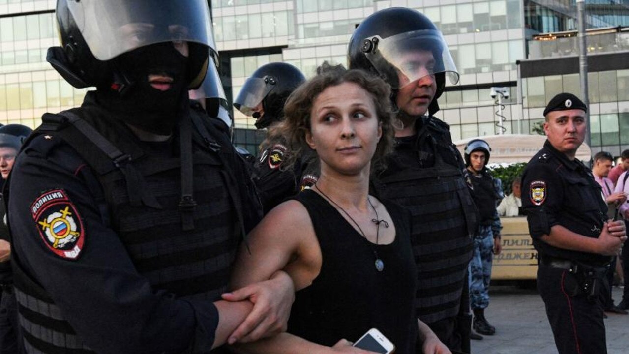 Pussy Riot Member Escapes Russia In Disguise The Australian