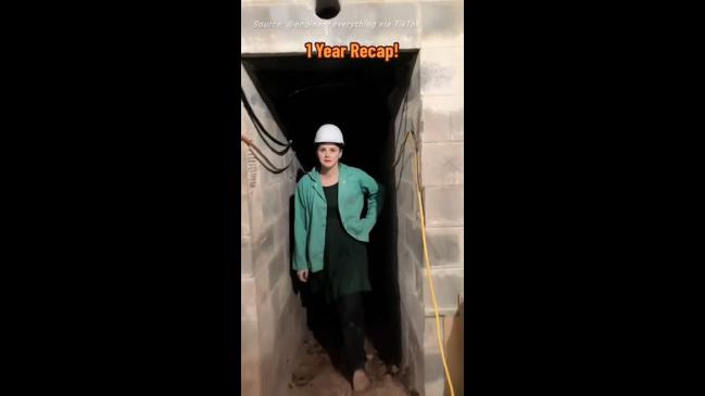 ‘tunnel Girl Becomes Viral Sensation After 7m Deep Dig Under Her Home
