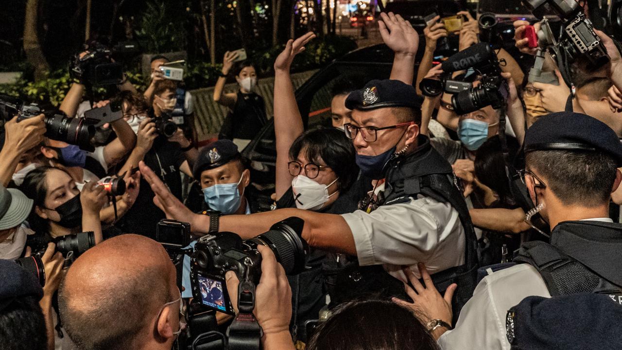Tiananmen Massacre People Detained In Hong Kong For Public