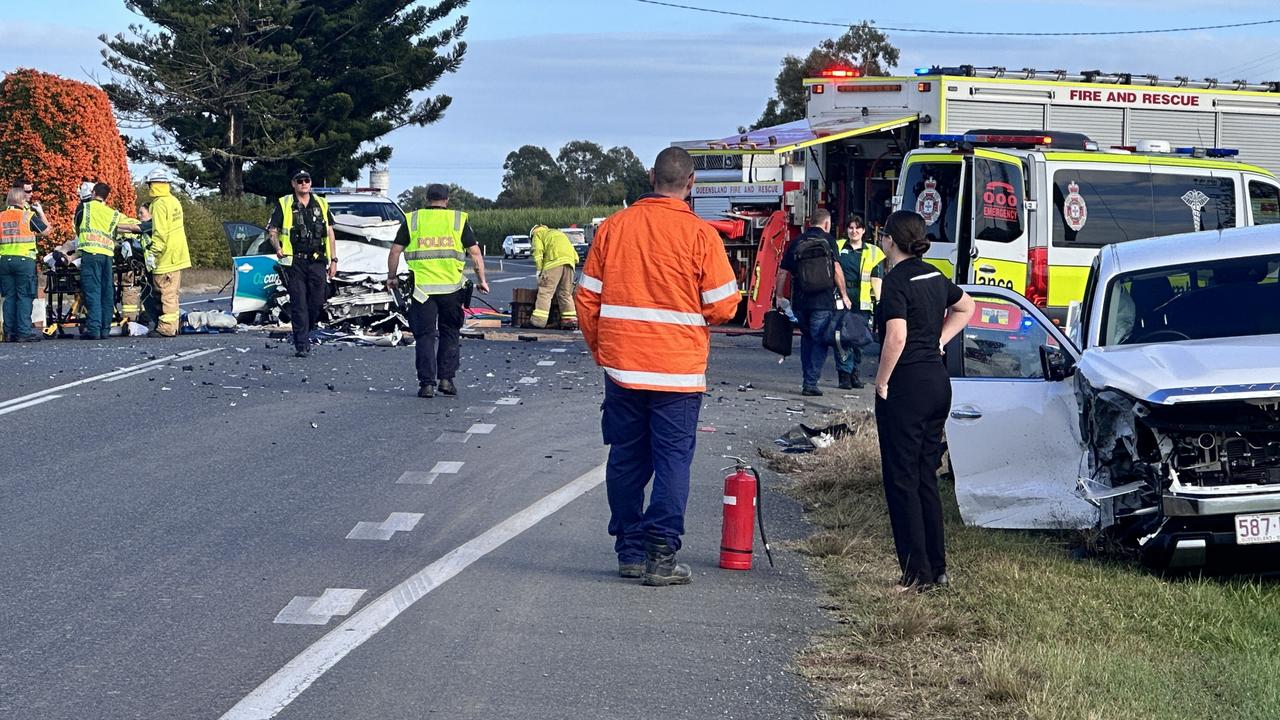 Peak Downs Highway Shut At Walkerston After Serious Traffic Crash