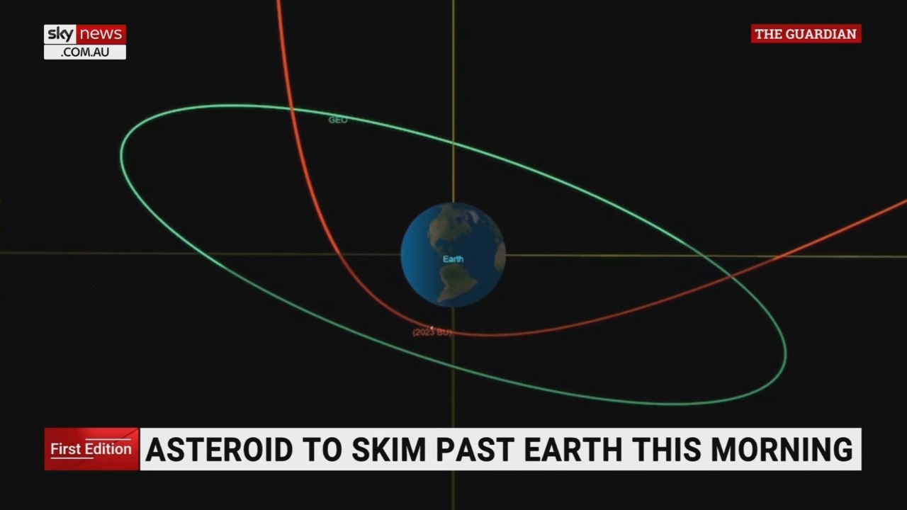 Asteroid To Skim Past Earth This Morning Sky News Australia
