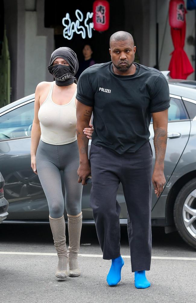 Kanye West And Bianca Censoris Bizarre Fashion Photos Au