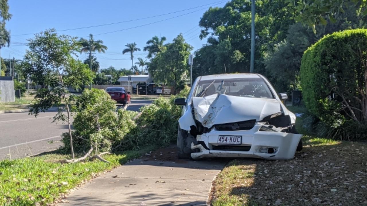 Townsville Crime Stolen Car Crashes In Cranbrook Townsville Bulletin