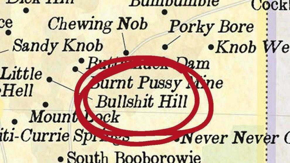Rudest Map What Northern Rivers Place Names Made The Cut Daily