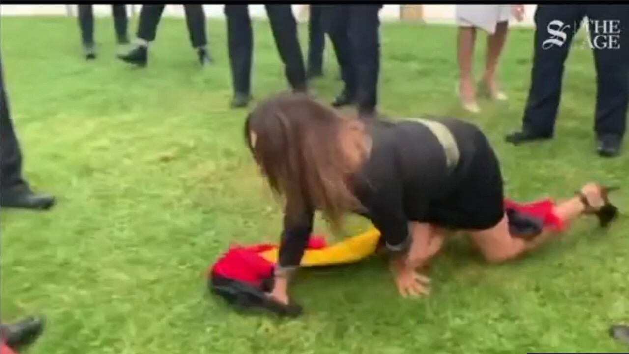 Lidia Thorpe ‘made it all about her’: Senator tackled by police while ... Lidia Thorpe ‘made it all about her’: Senator tackled by police while ...
