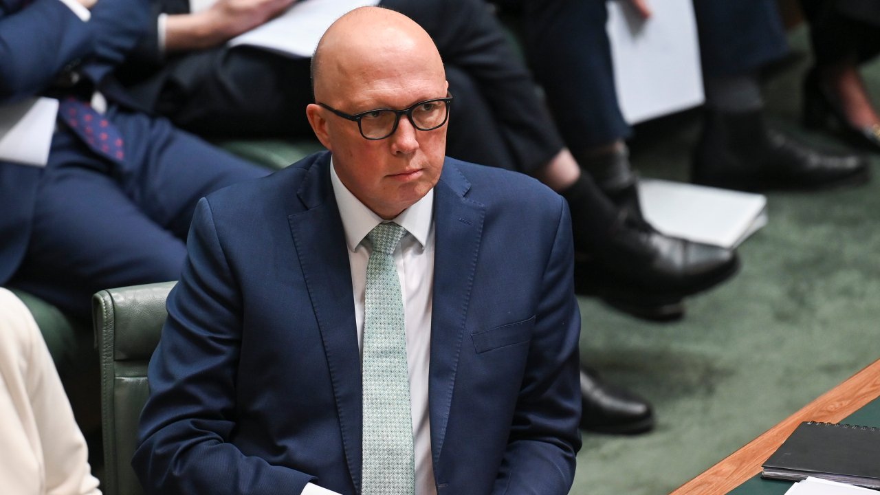 Opposition Leader Peter Dutton blasts AEC's voting system for upcoming ... Opposition Leader Peter Dutton blasts AEC's voting system for upcoming ...