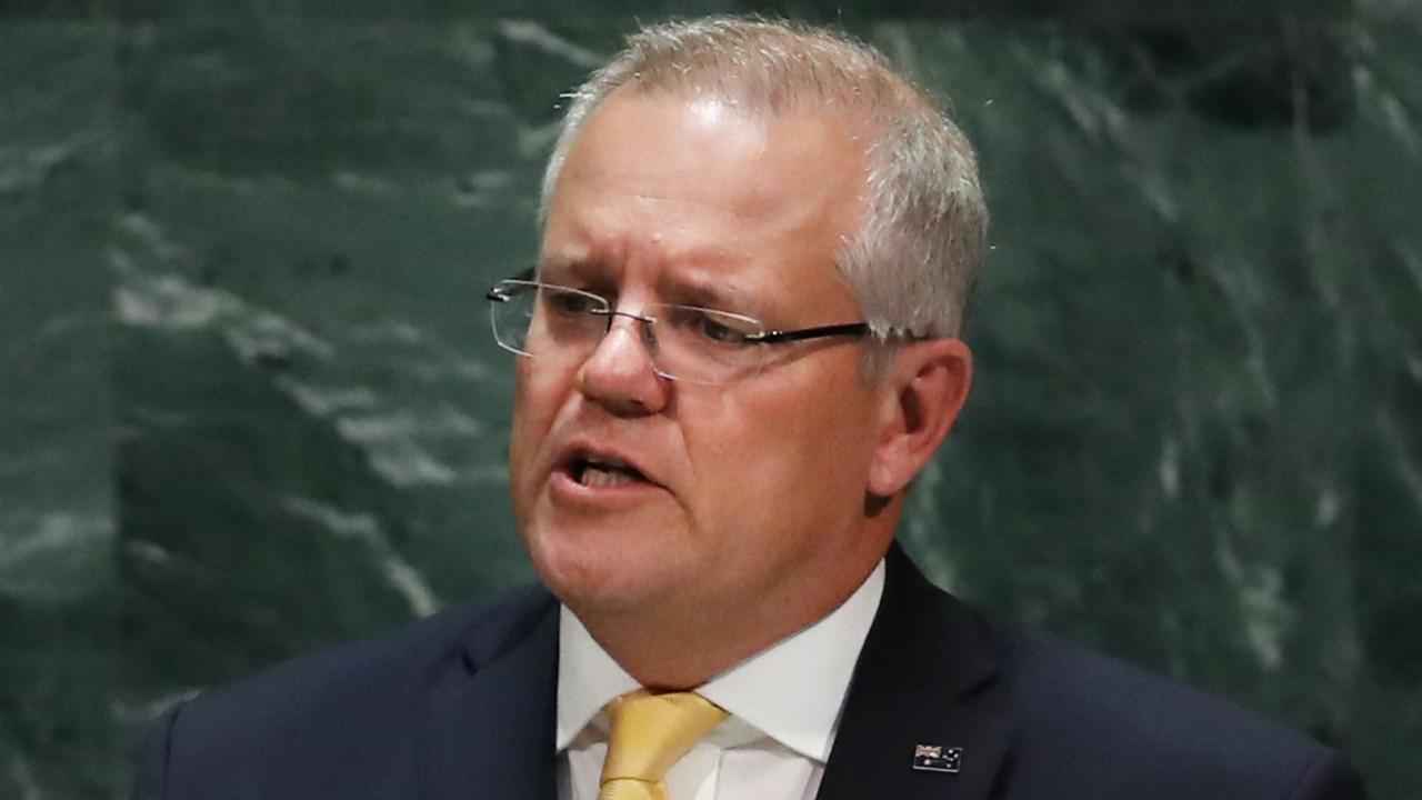 Scott Morrison Un Speech Pm Slams “completely False” Critics Daily
