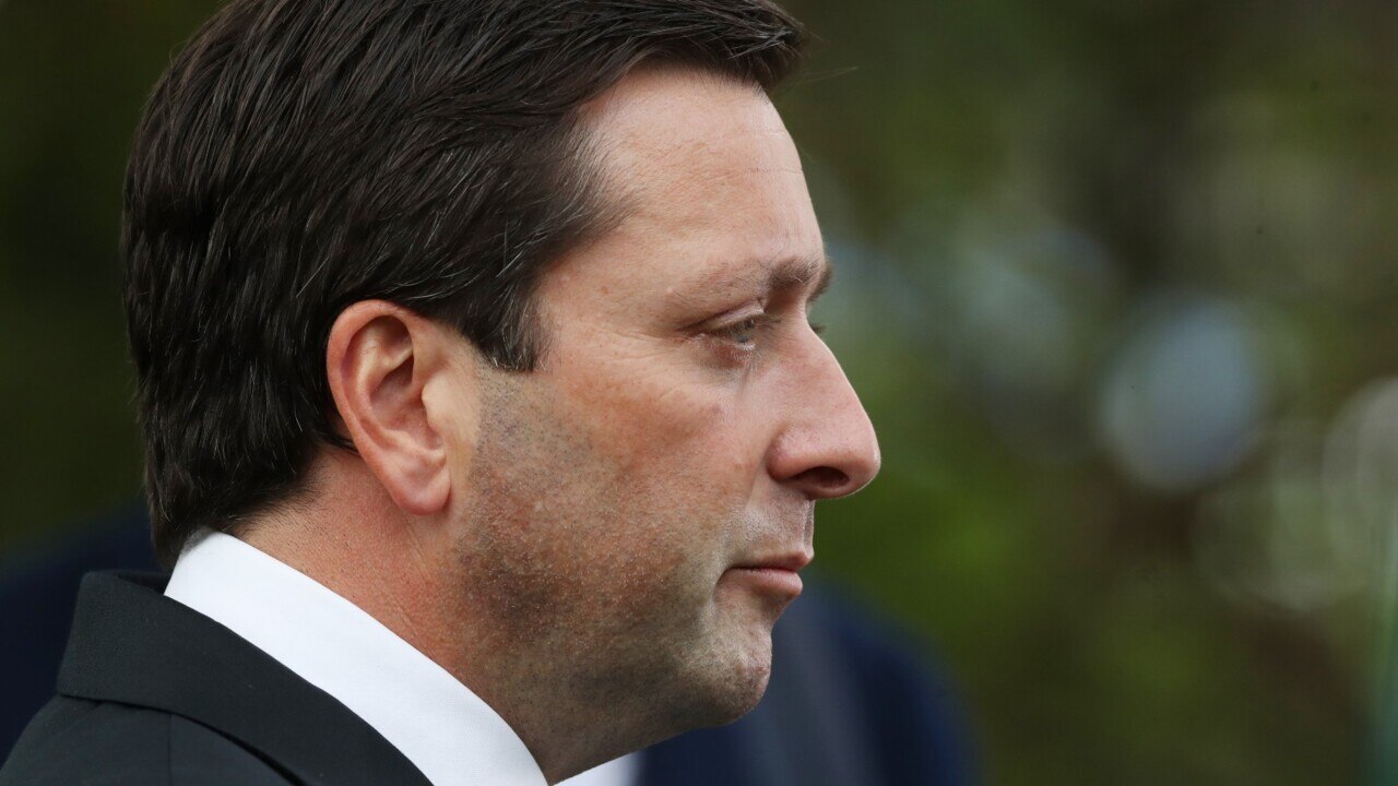 Victorian Liberal Leader Matthew Guy creates new front bench role ... Victorian Liberal Leader Matthew Guy creates new front bench role ...