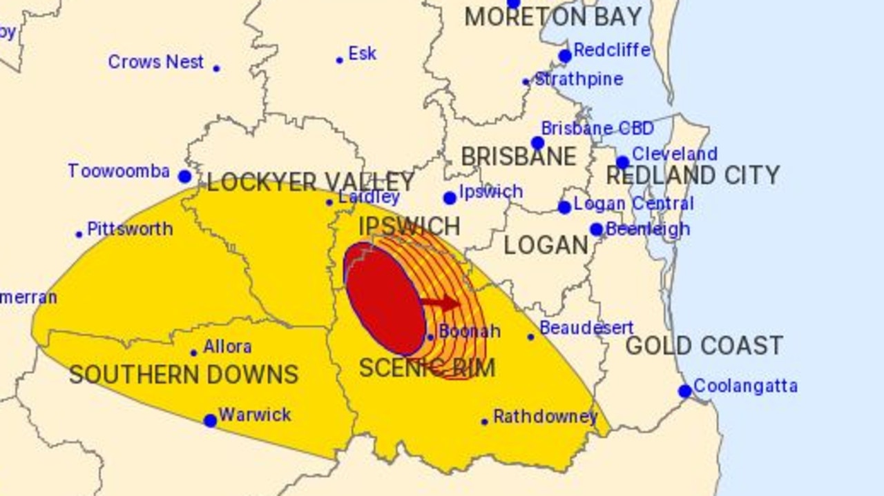 Queensland Weather Storms Hit South East Australia Day Forecast