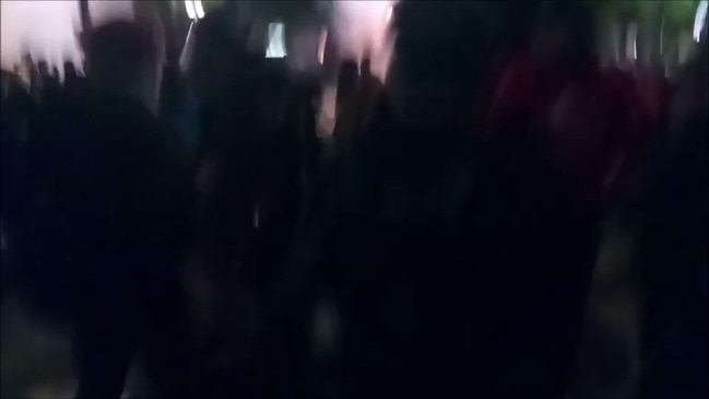 Chaotic Scenes as Police Break Up Late Night Portland Protest | news ... Chaotic Scenes as Police Break Up Late Night Portland Protest | news ...