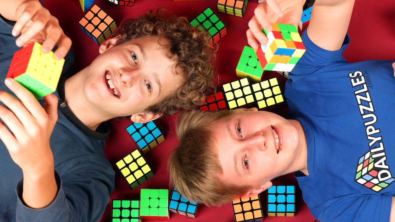 Blindfolded Rubiks Cube World Record Set By Brisbane Teen Townsville Bulletin 