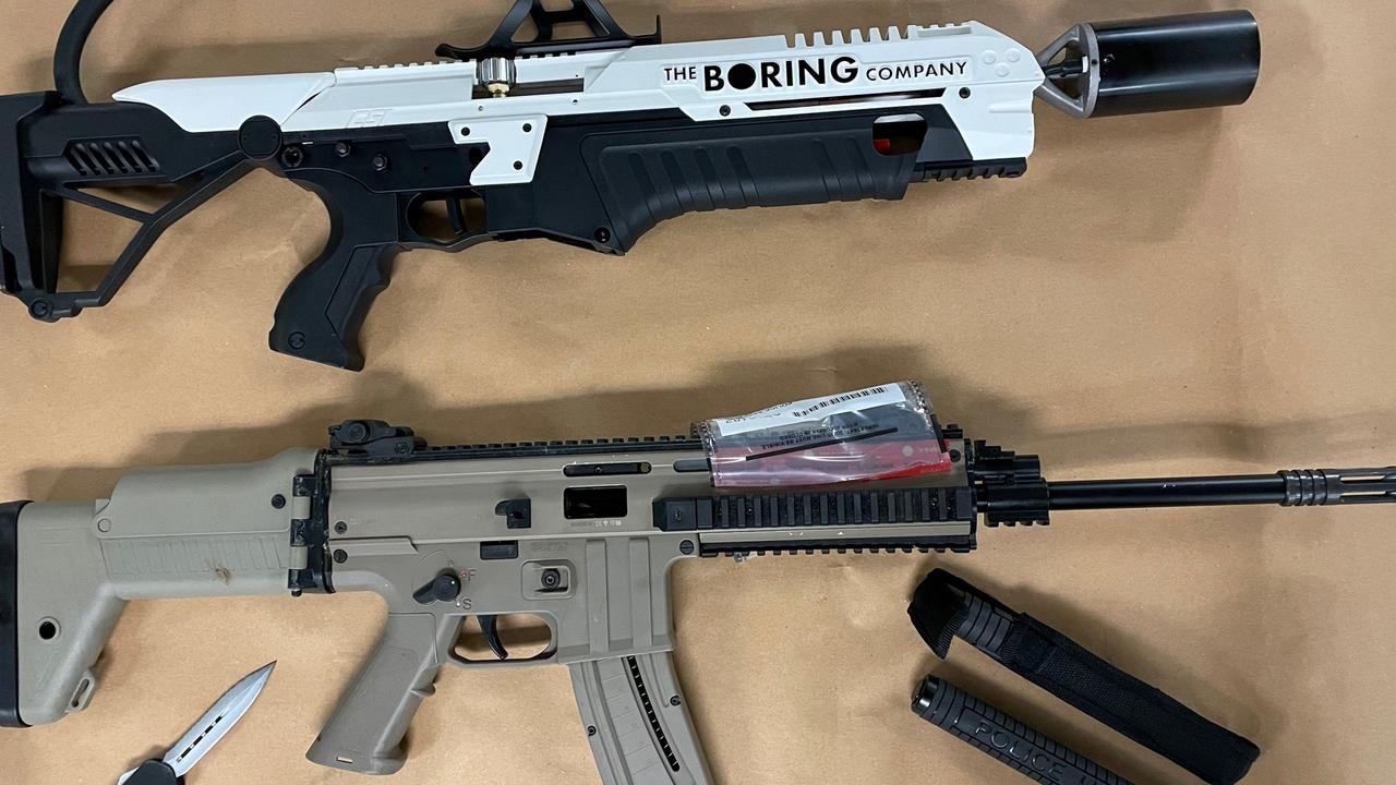 Elon Musk Boring Company Flame Thrower Found At Drug Bust The Advertiser