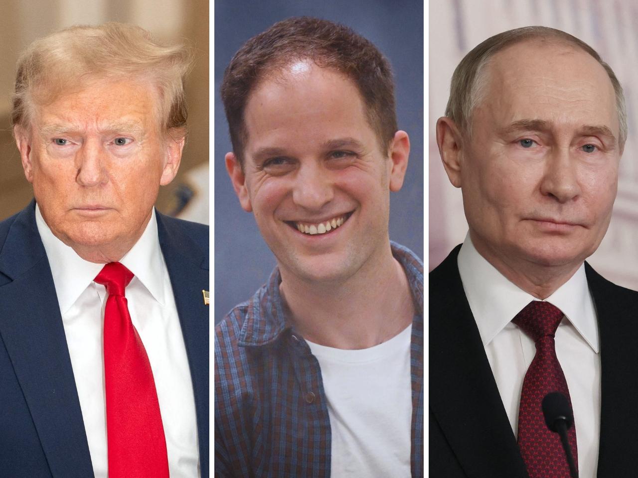 Trump Says His Relationship With Putin Will Help Free Jailed Wsj