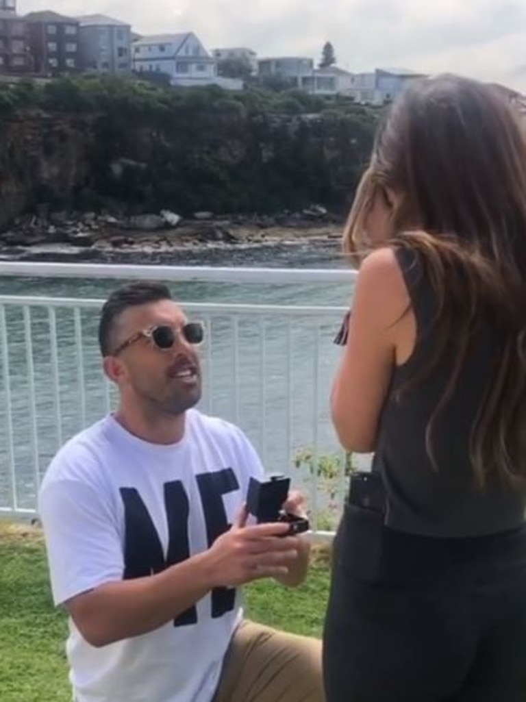 Nrl 2019 Braith Anasta Engaged To Rachel Lee After Adorable Proposal