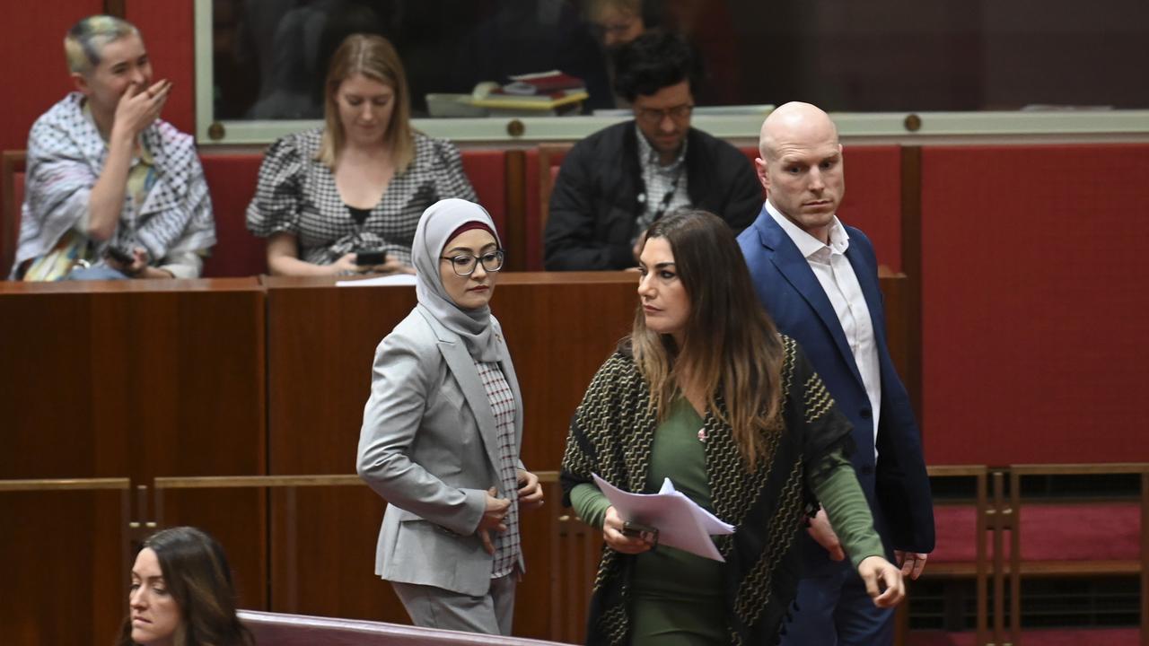 Labor Senator Fatima Payman Free To The Cross Line On ­palestine The