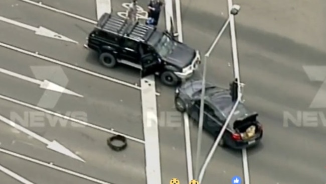 Police Car Rammed In Dandenong Two Suspects Arrested Au