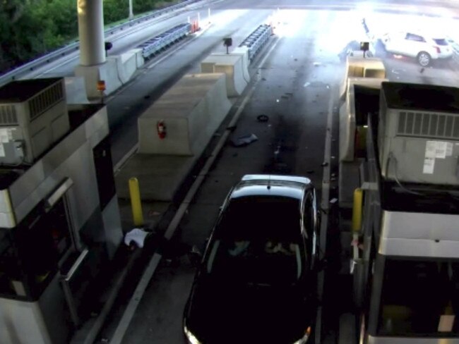Horror Toll Booth Crash Caught On Cctv Au — Australias