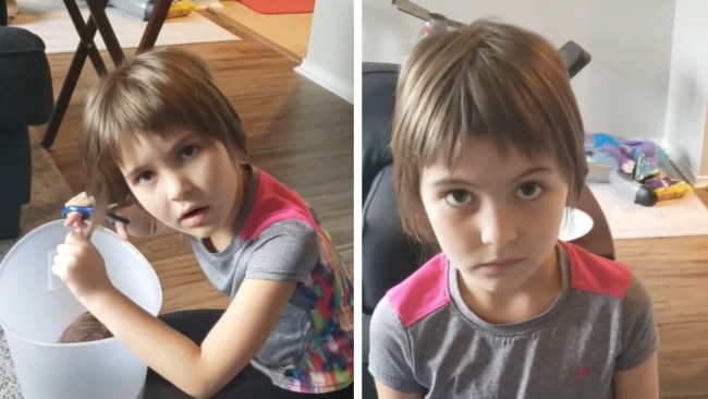 I Let My Daughter Cut All Of Her Hair Off And The Internet Loved It