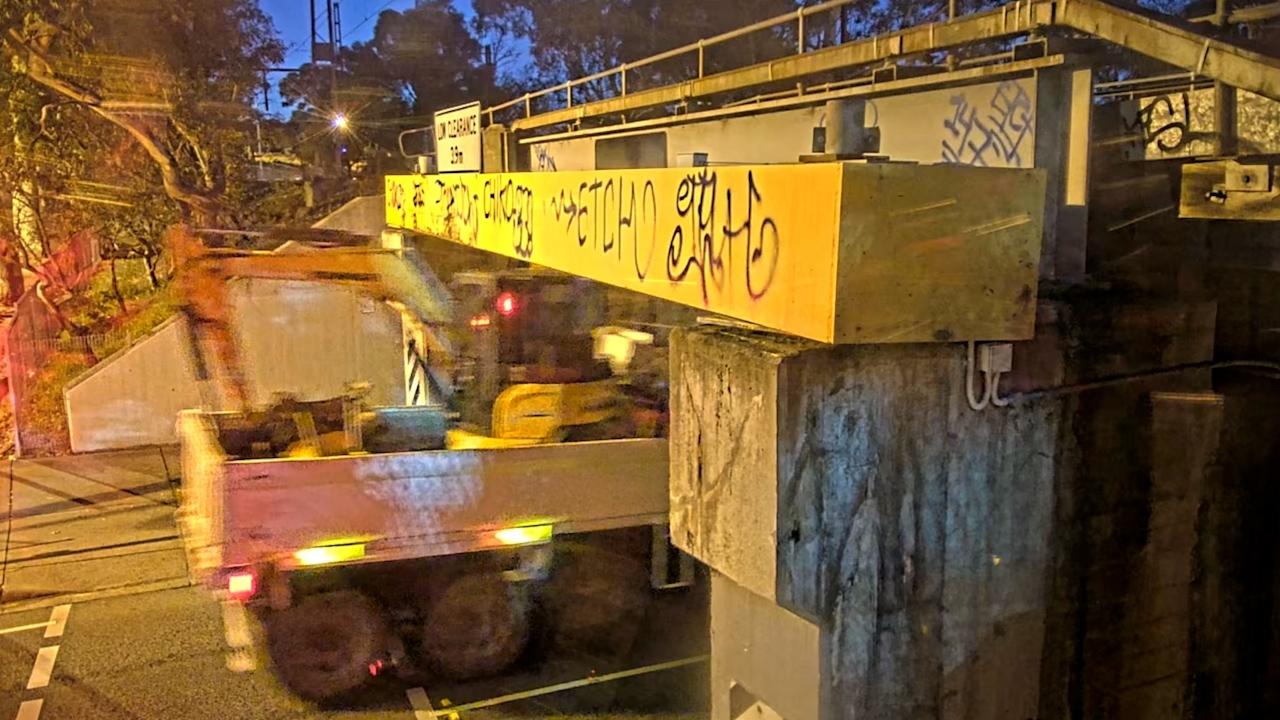Warrigal Rd Racecourse Rd Truck Crashes Caught On Camera Herald Sun