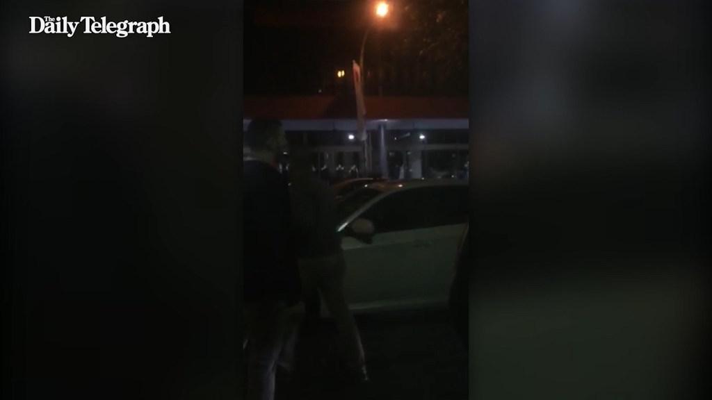 Drink Driver Detained By Group Of Men After Hitting Parked Car At