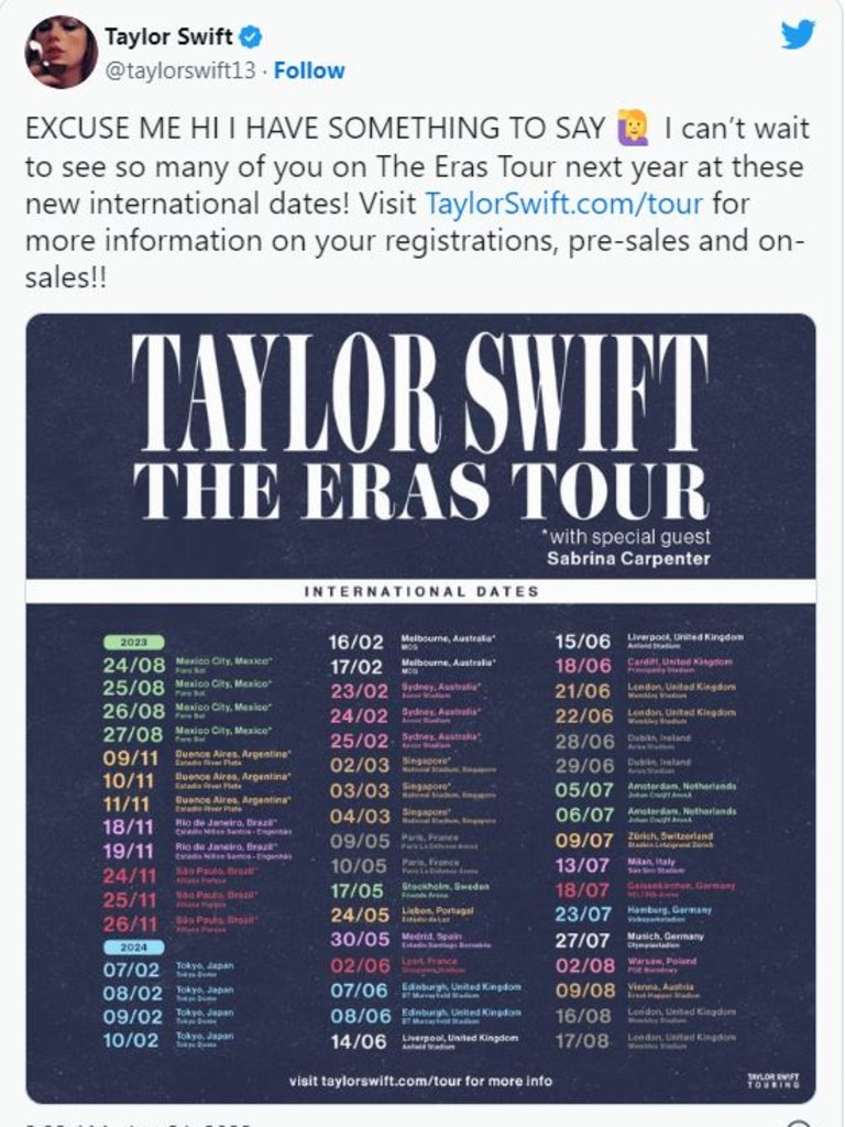 Taylor Swift Eras Tour Tickets 2024 Dates - Theda Regina Taylor Swift Eras Tour Tickets 2024 Dates - Theda Regina