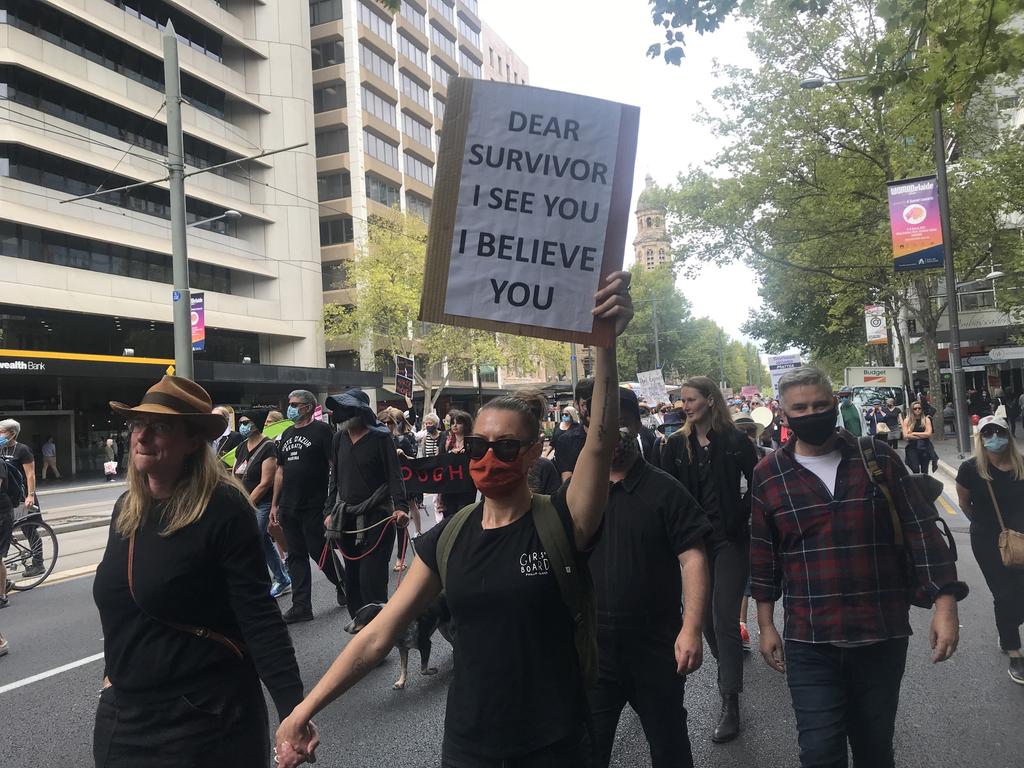 March 4 Justice See Photos From The Adelaide Protest Daily Telegraph