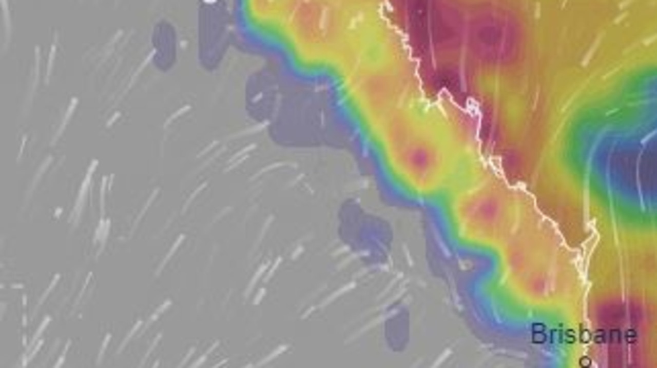 Qld Weather More Storms Hit Seq Amid Fears Of 2000km Front The