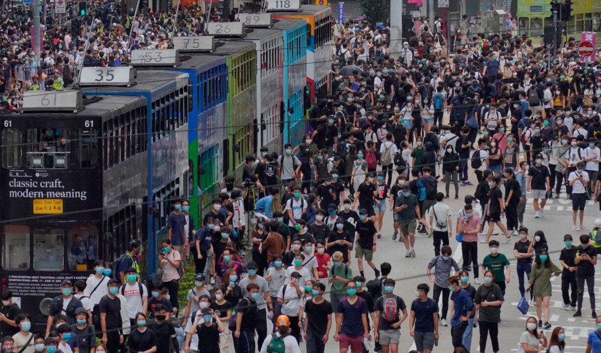 Hundreds Arrested While Protesting Against New Hong Kong Security Law