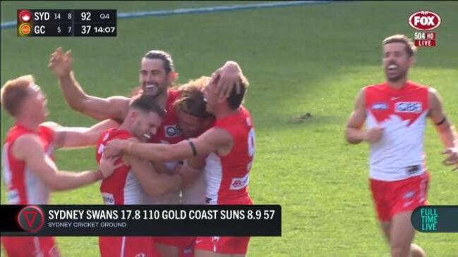 Goal Umpire Blows Afl World Away With Absurd Feat During Sydney Swans