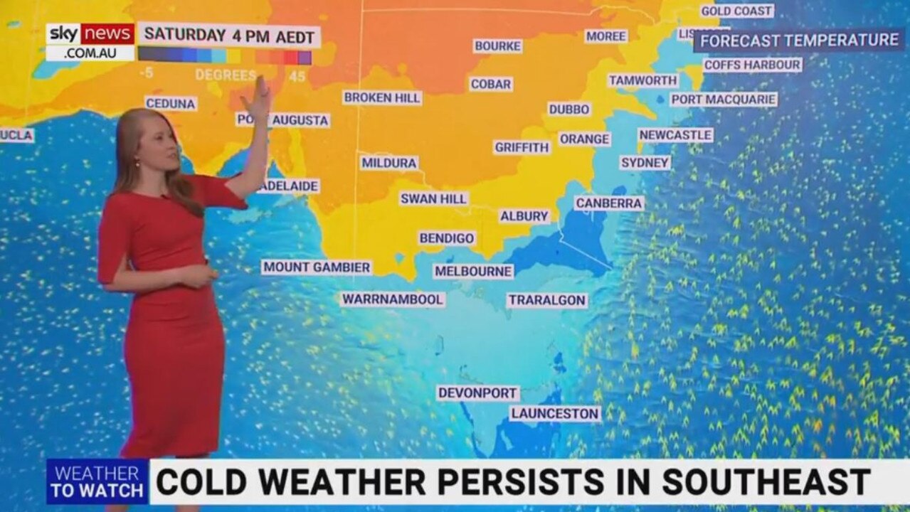 Weather Cold Snap Hits Nsw Vic Tas Freezing Temperatures