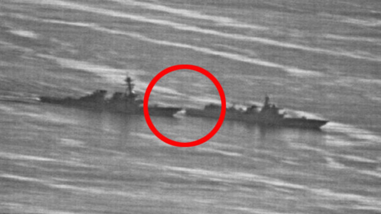 South China Sea Us Navy Ship Nearly Collides With Chinese Vessel